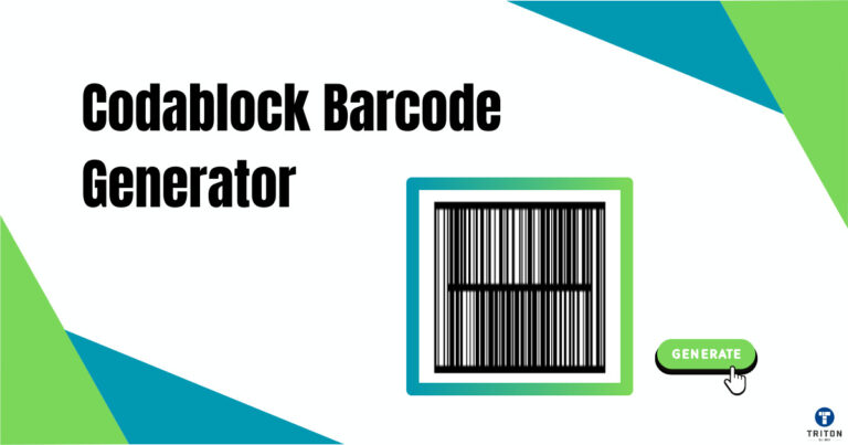 Codablock Barcode Generator