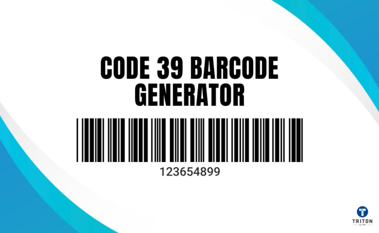 Code 39 Barcode Generator