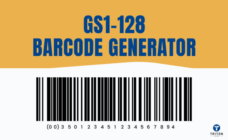 GS1-128 Barcode Generator