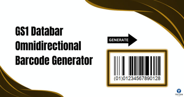 GS1 Databar Omnidirectional Barcode Generator
