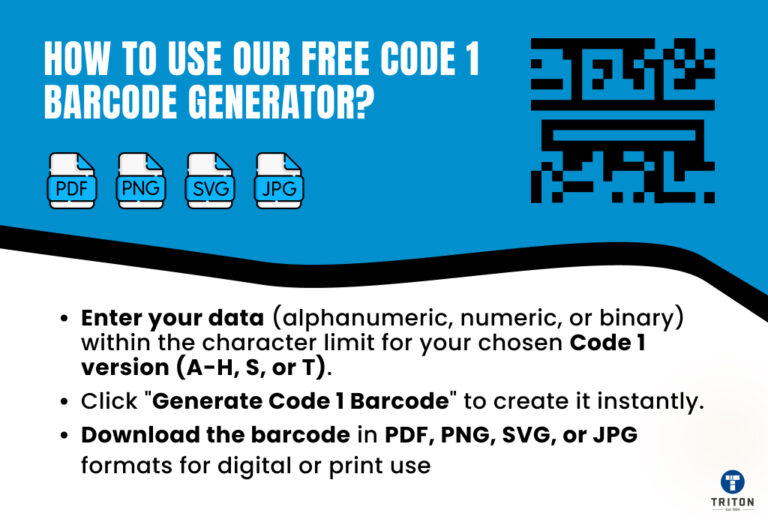 Code 1 Barcode Generator