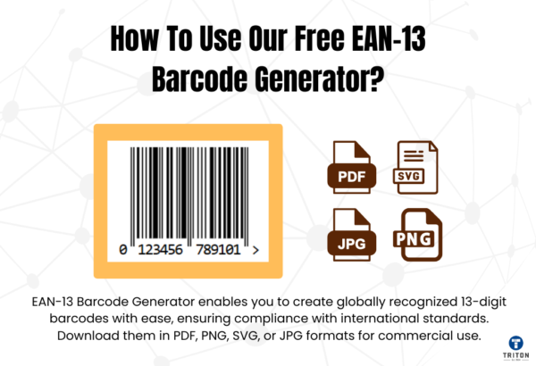 EAN 13 Barcode Generator