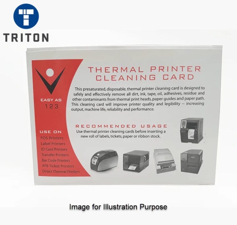 IPA Cleaning Cards for Printhead Cleaning (25/Box)