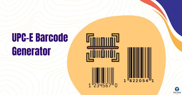 UPC-E Barcode Generator