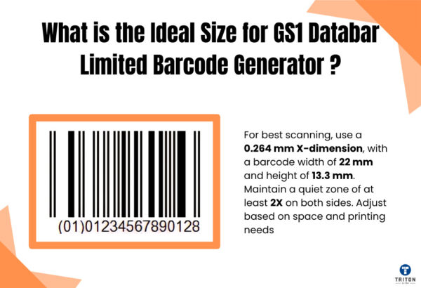 GS1 Databar Limited Barcode Generator