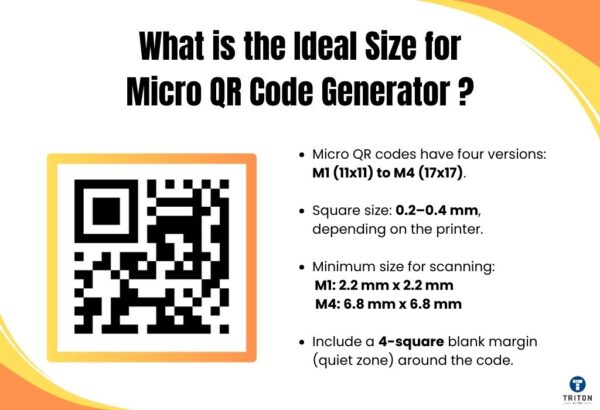 Micro QR Code Barcode Generator