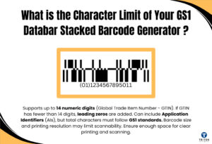 GS1 Databar Stacked Barcode Generator